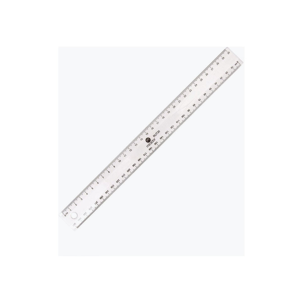 Micador 30cm Clear Plastic Ruler — Brilliant Minds Australia