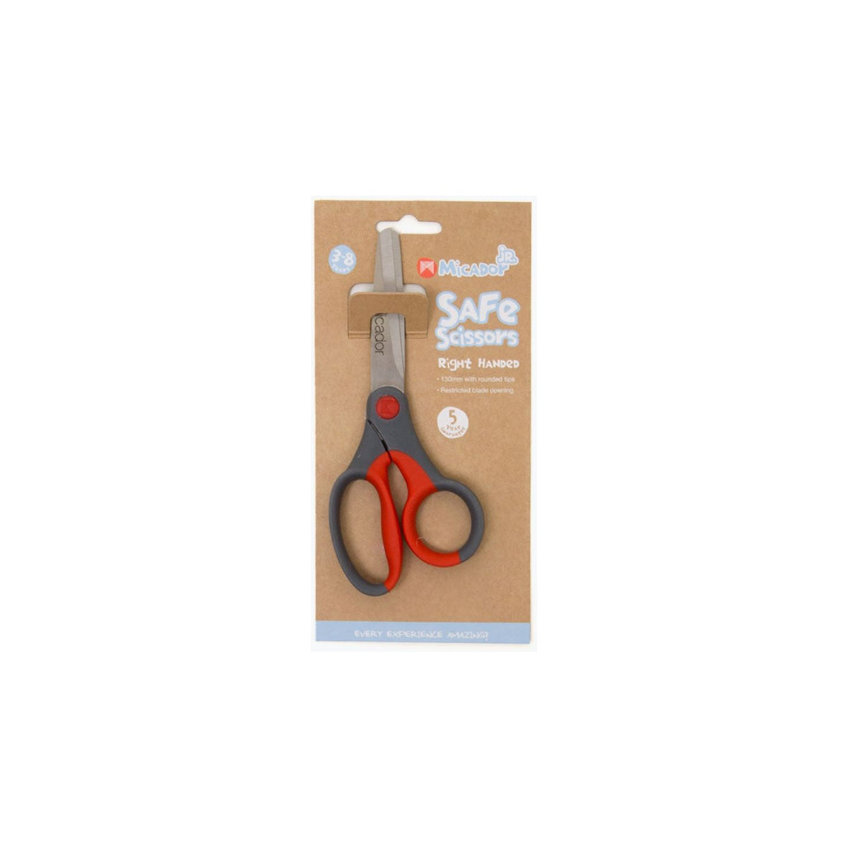 Micador Jr. 130mm Safety Scissors (Right Handed) — Brilliant Minds ...
