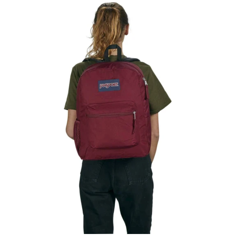 JanSport Cross Town Backpack- Russet Red – Brilliant Minds Australia