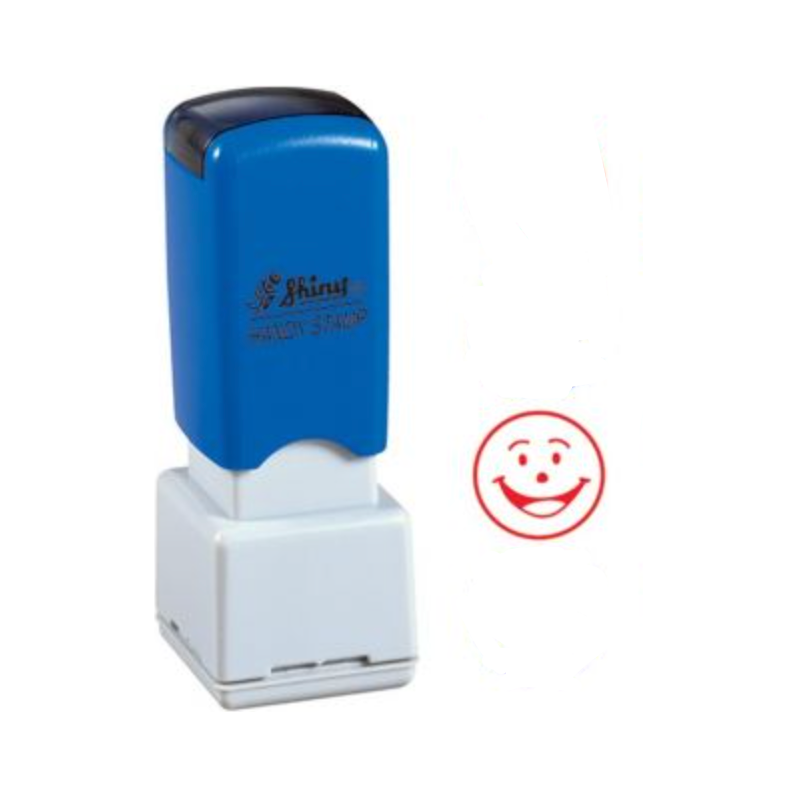 Staedtler Shiny Merit Stamp - Smiley Face (Red) – Brilliant Minds Australia