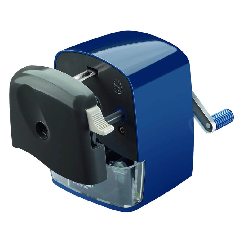 Staedtler Mars Rotary 501 Pencil Sharpener, 1-Hole, Blue — Brilliant Minds Australia