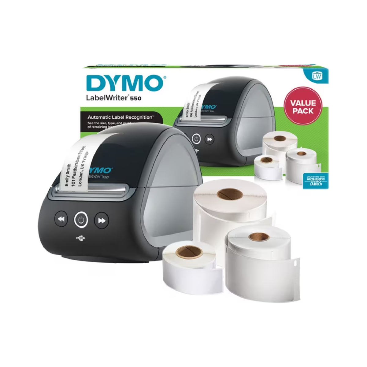DYMO LabelWriter Label Printer (550 Value Pack) — Brilliant Minds Australia