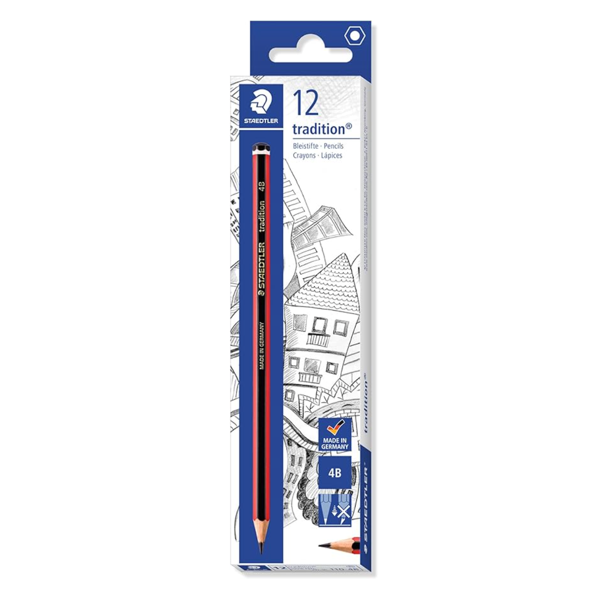 Staedtler Traditional Pencils 4B ( Assorted Packs) — Brilliant Minds ...