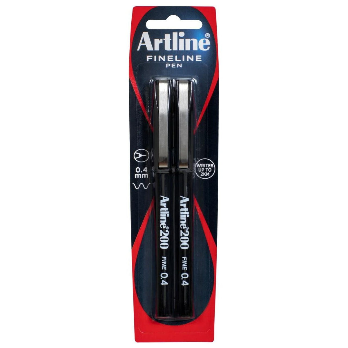 Artline 200 Fineliner 0.4mm Black — Brilliant Minds Australia