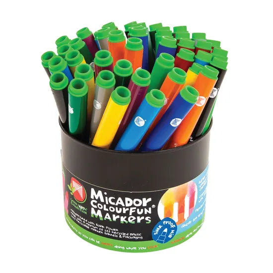 Micador ColourFun Markers 48 Pack — Brilliant Minds Australia