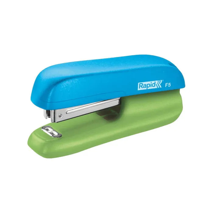 Rapid F5 Mini Stapler Blue/Green — Brilliant Minds Australia