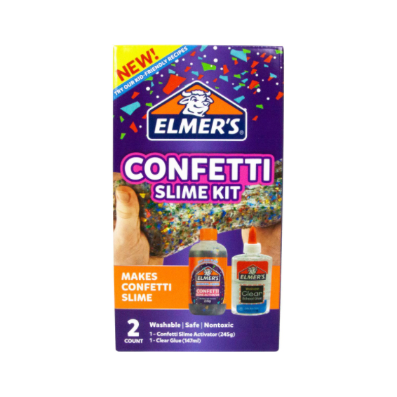 Elmer's Confetti Slime Kit – Brilliant Minds Australia