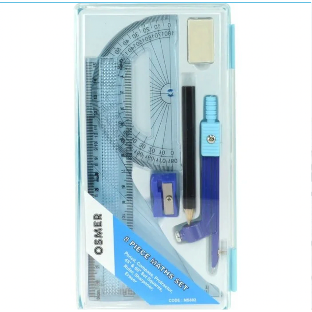 Osmer 8 Piece Maths Set – Brilliant Minds Australia