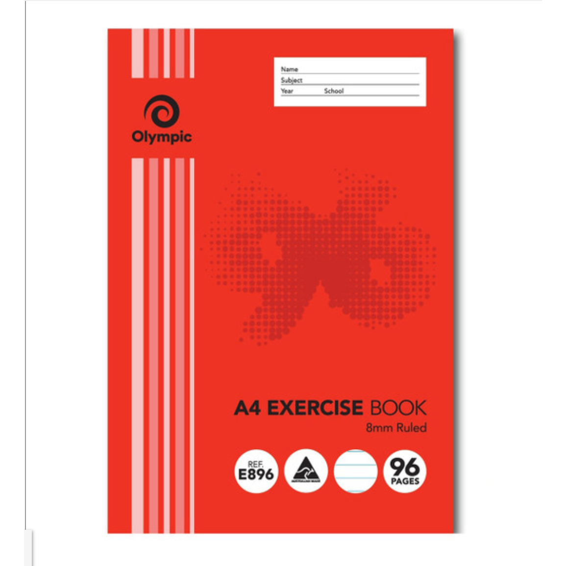Olympic Exercise Book- A4 - 96 Pages — Brilliant Minds Australia