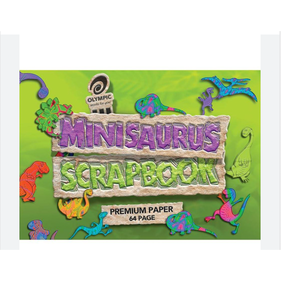 Olympic Mini Scrapbook Minisaurus 64 Pages – Brilliant Minds Australia